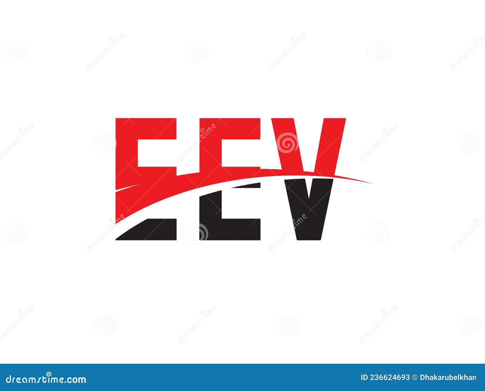EEV Letter Initial Logo Design Vector Illustration Stock Vector ...