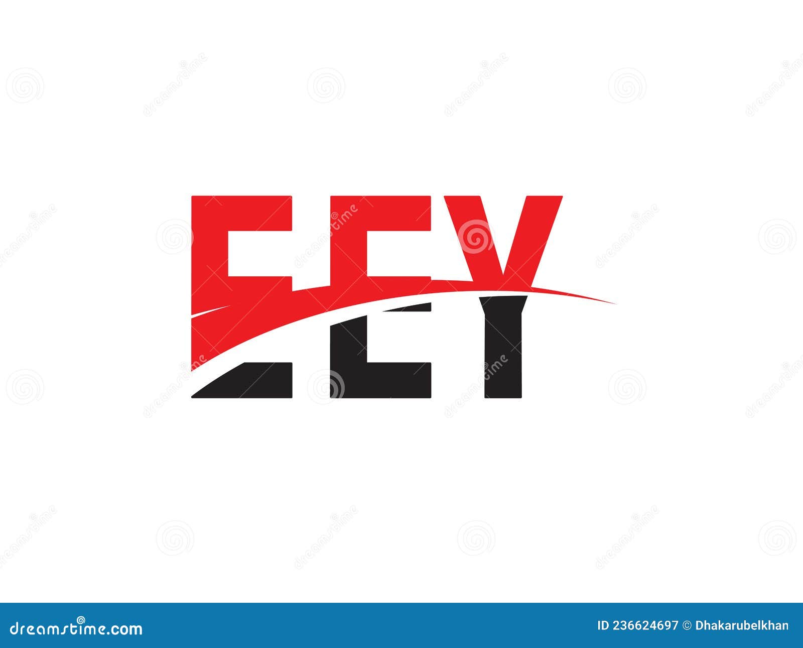 EEY Letter Initial Logo Design Vector Illustration Stock Vector ...