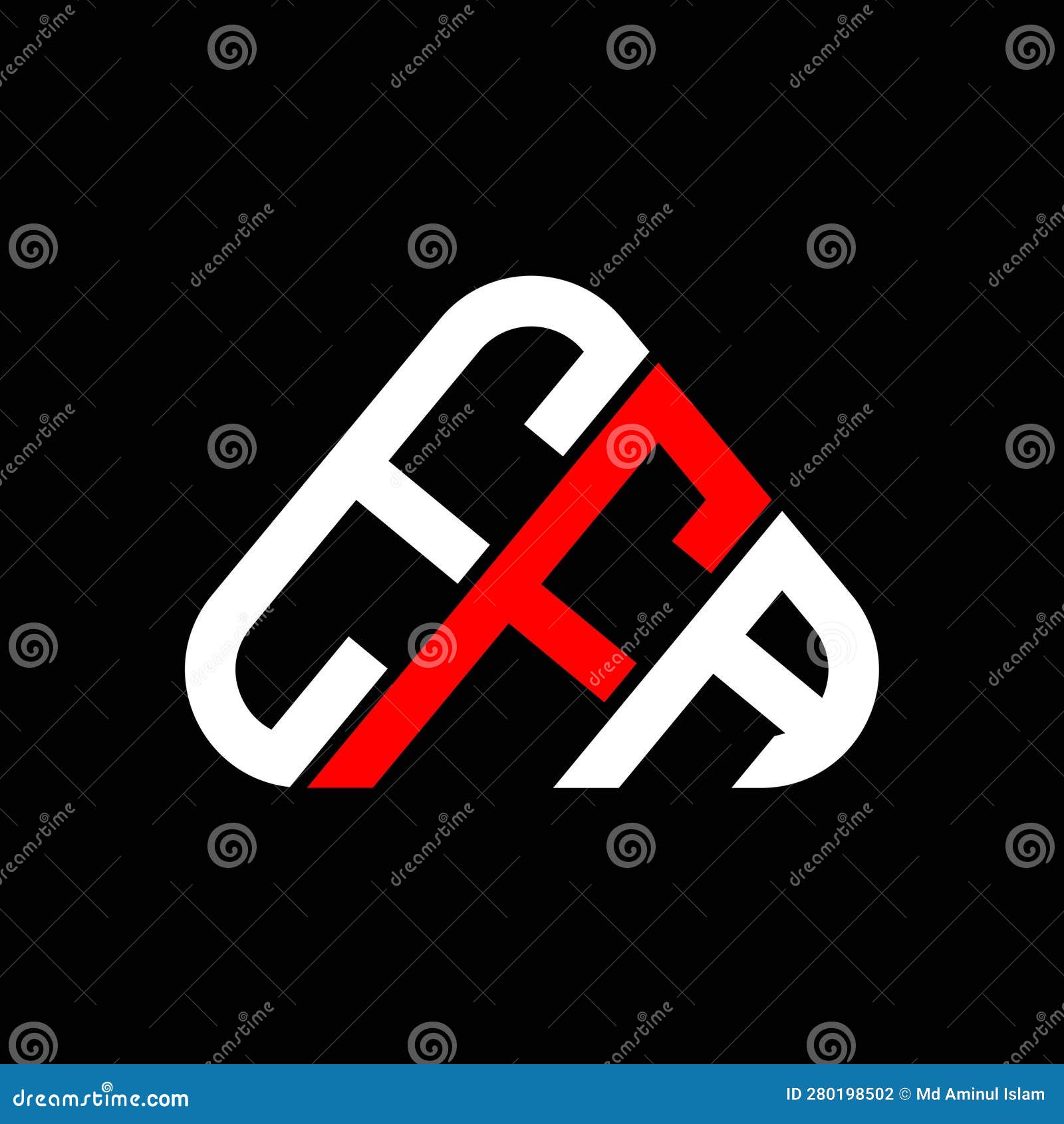 EFA Letter Logo Creative Design with Vector Graphic, EFA Simple and ...