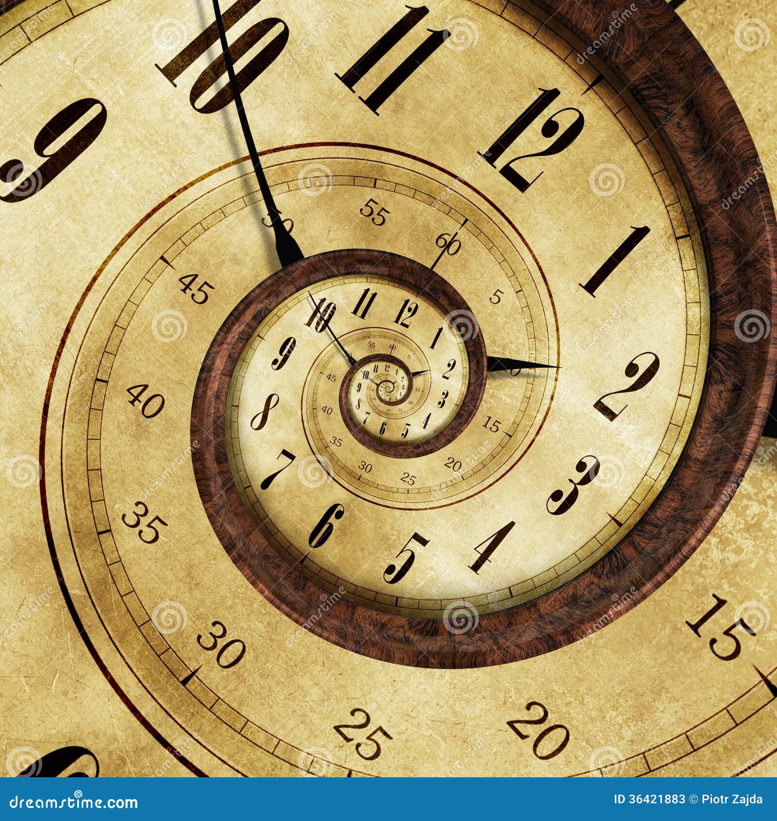 Efecto sin fin del tiempo imagen de archivo. Imagen de arte - 36421883