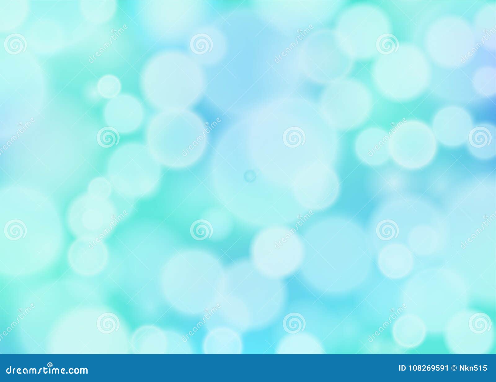 Efeito azul do bokeh ilustração do vetor. Ilustração de brilhante ...