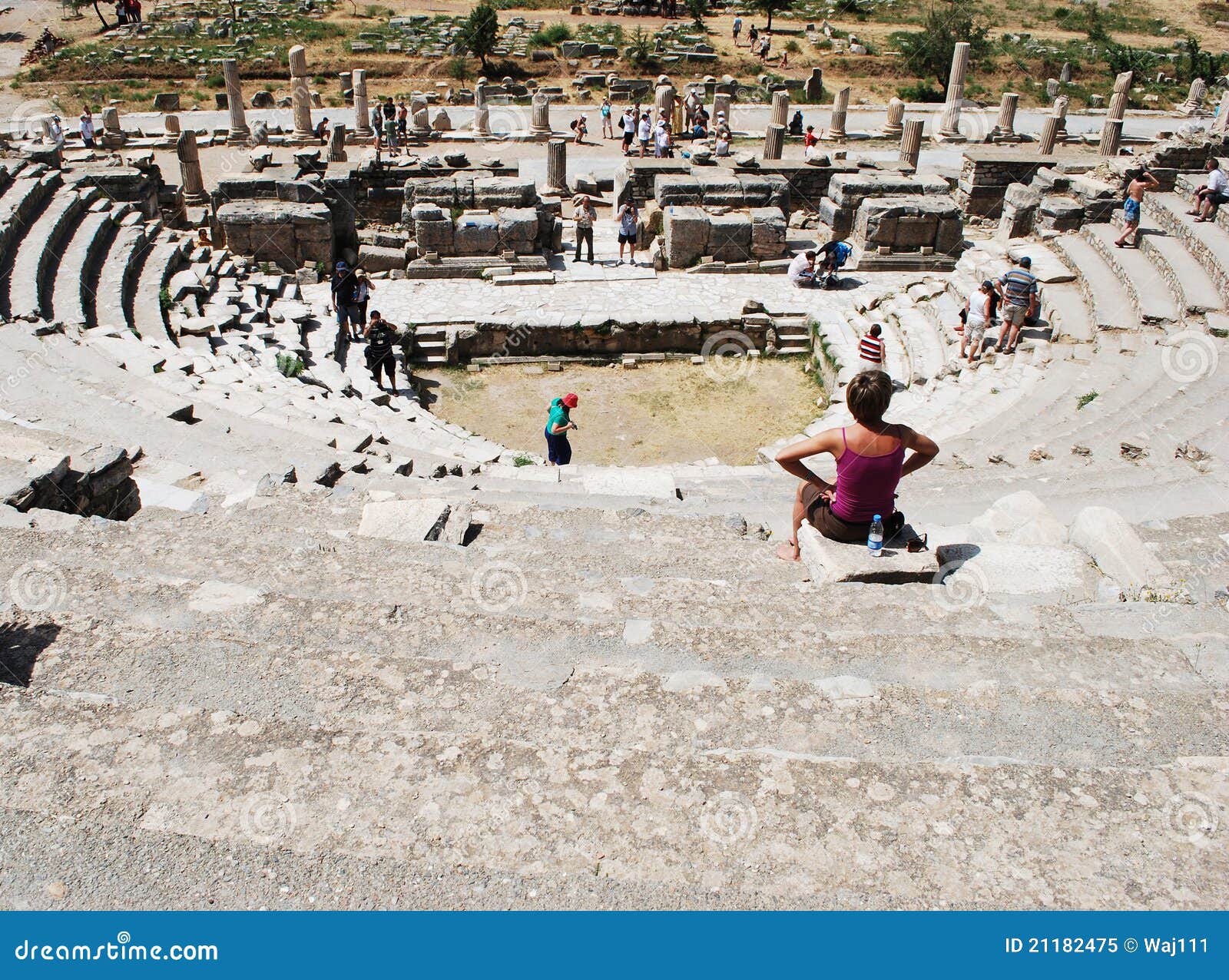 Efes stock image. Image of history, civilization, empire - 21182475