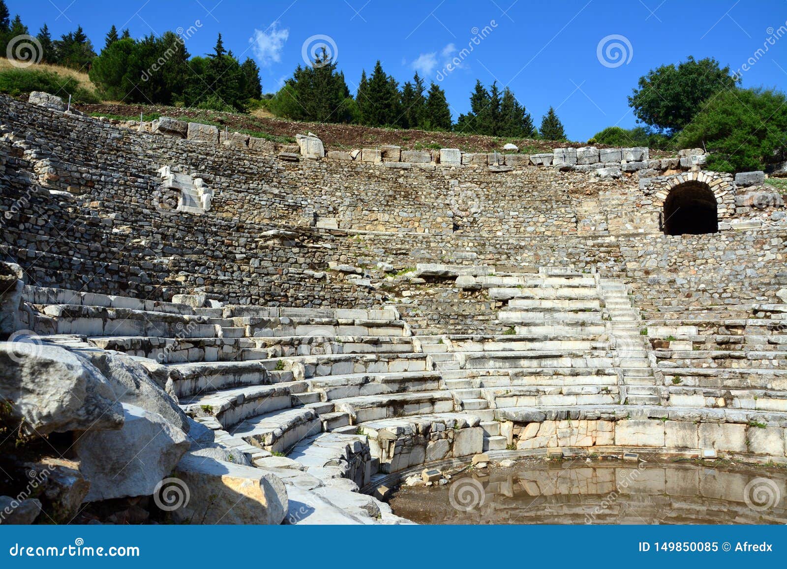 Efesus Efes Ruins, Turkey. stock image. Image of ancient - 149850085