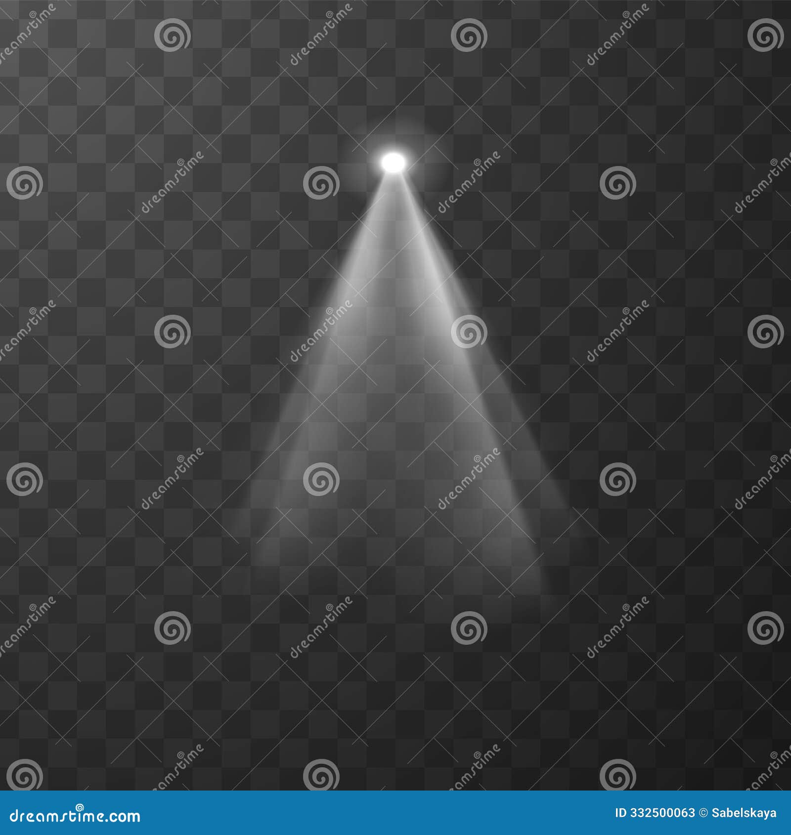 The Effect of Bright Spotlight Rays on a Transparent Background, Ideal ...