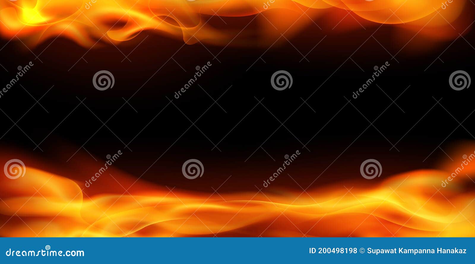 Effect Burning Red Hot Sparks Realistic Fire Flames Abstract Background ...