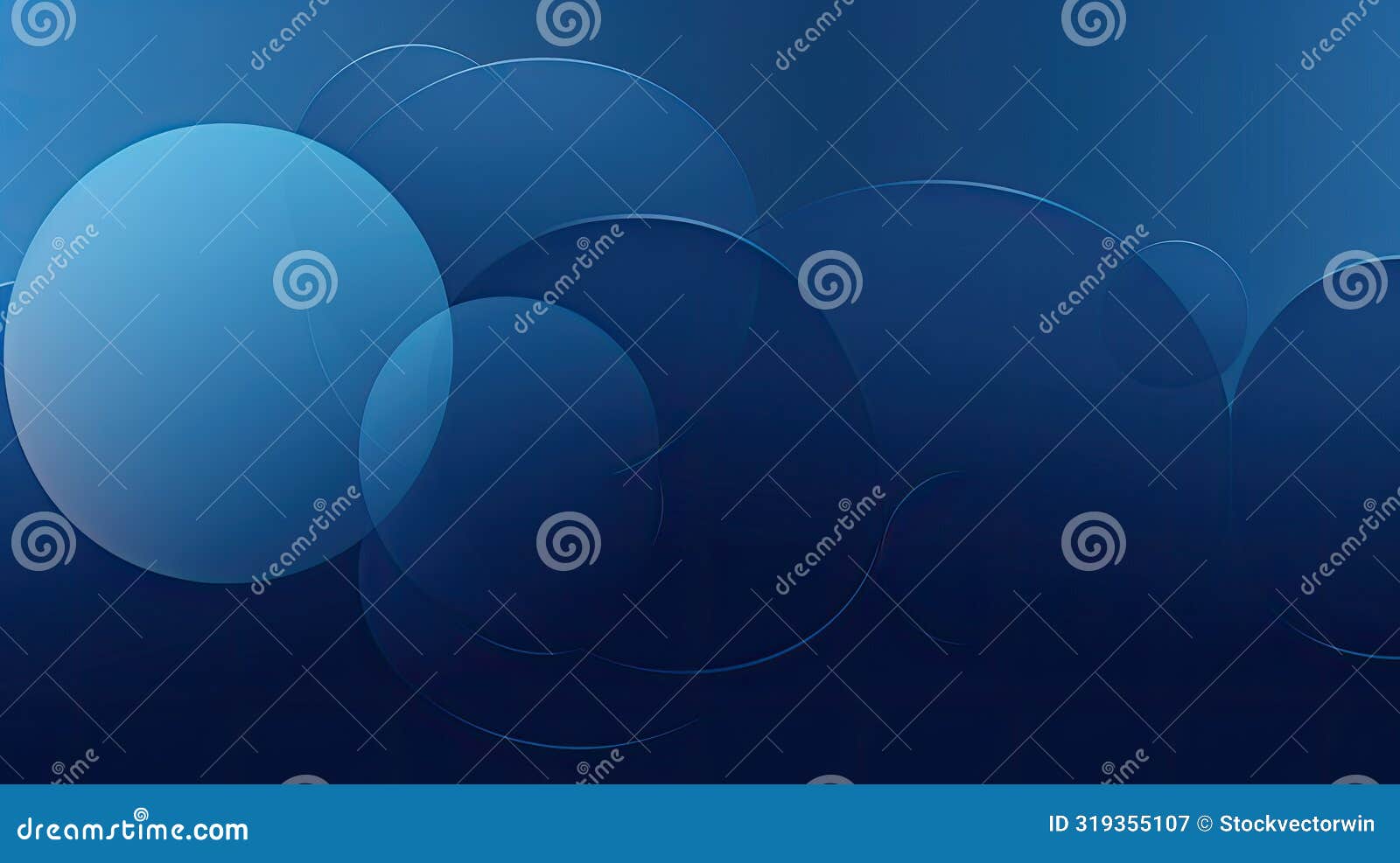 Effect Circle Background Navy Blue Stock Illustration - Illustration of ...