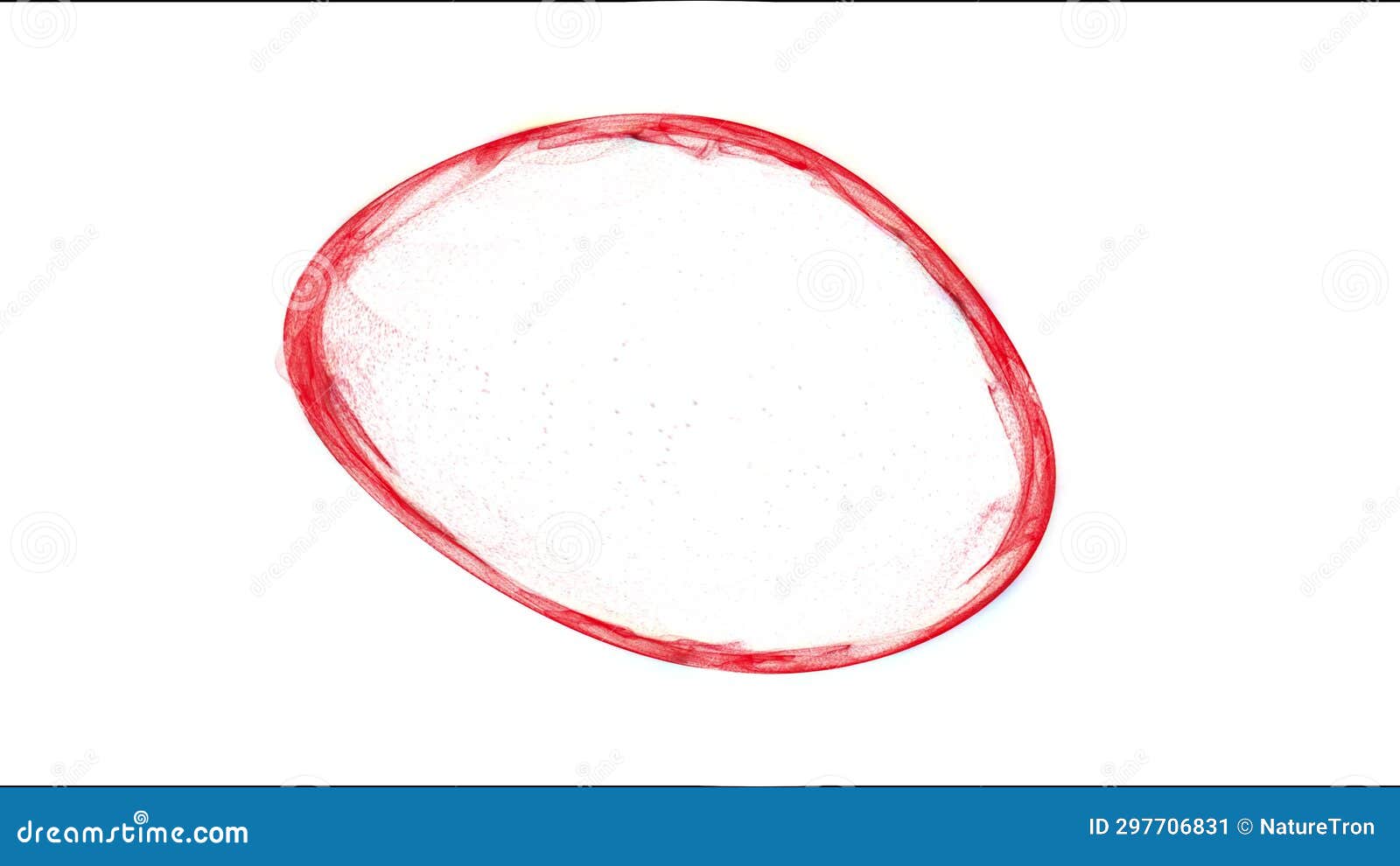 The Effect of a Circular Wavy Red Circle Frame Forming a Network of ...