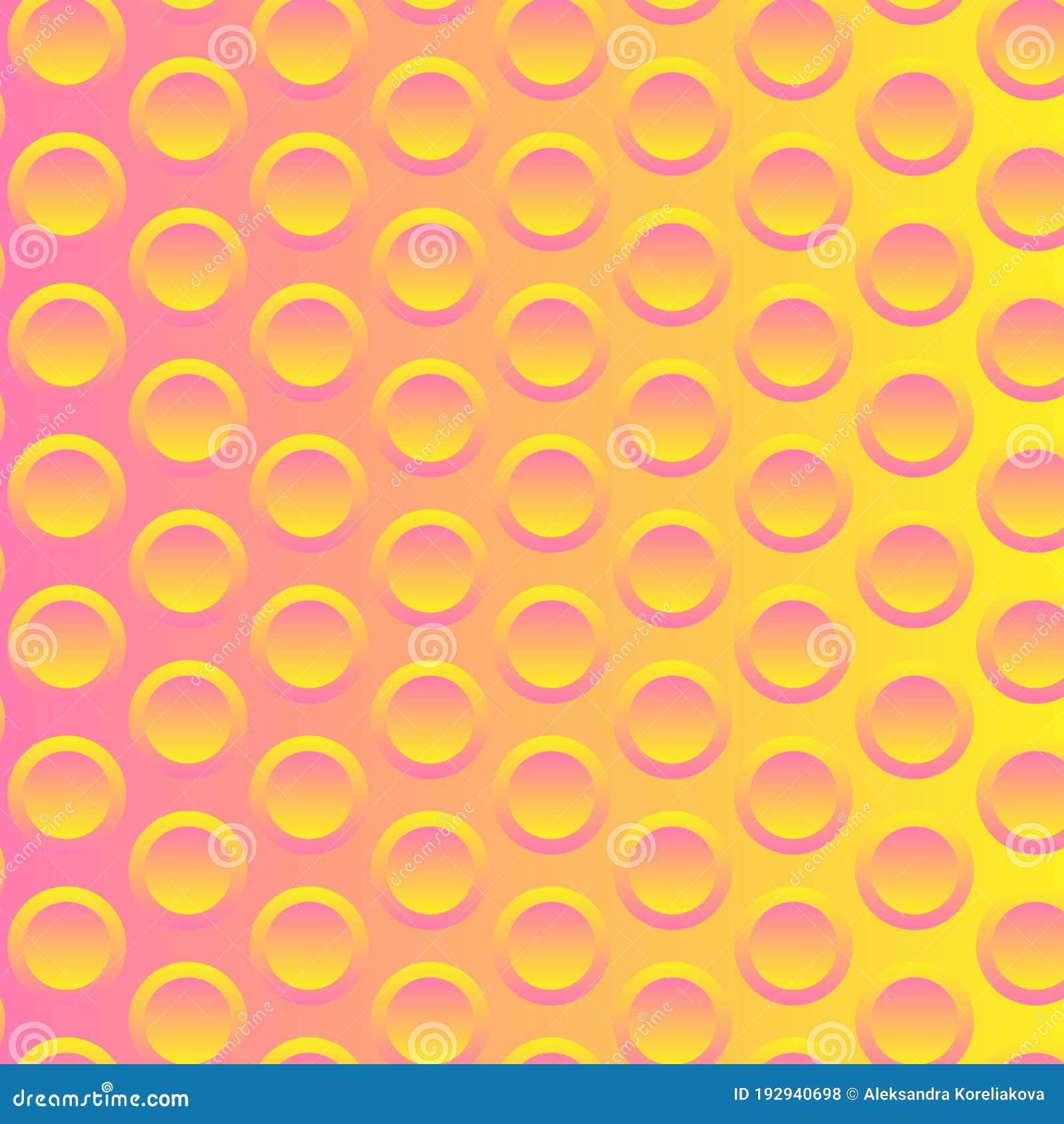 The Effect of Convex Circles. Children`s Designer Stock Vector ...