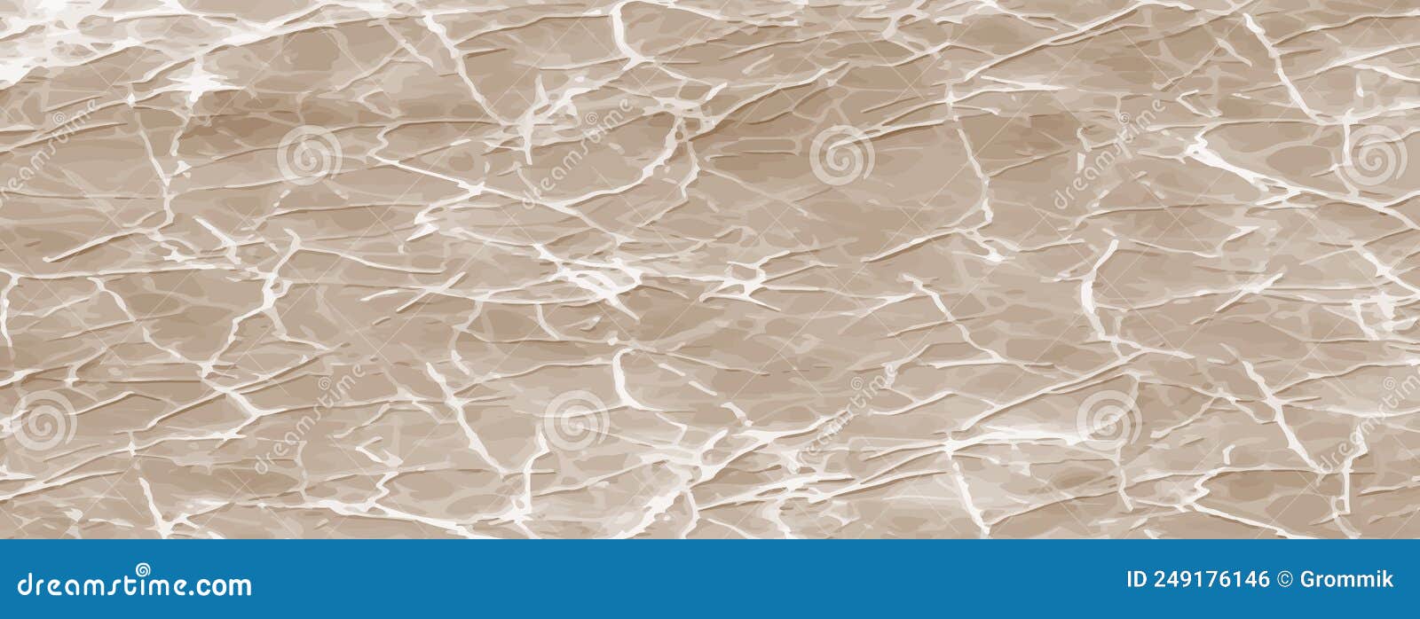 Effect of Crumpled Paper with Scuffs and Creases. Imitation of Granite ...