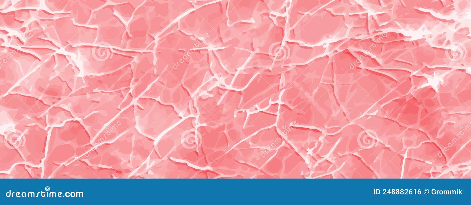 Effect of Crumpled Red Paper with Scuffs and Creases. Imitation of ...