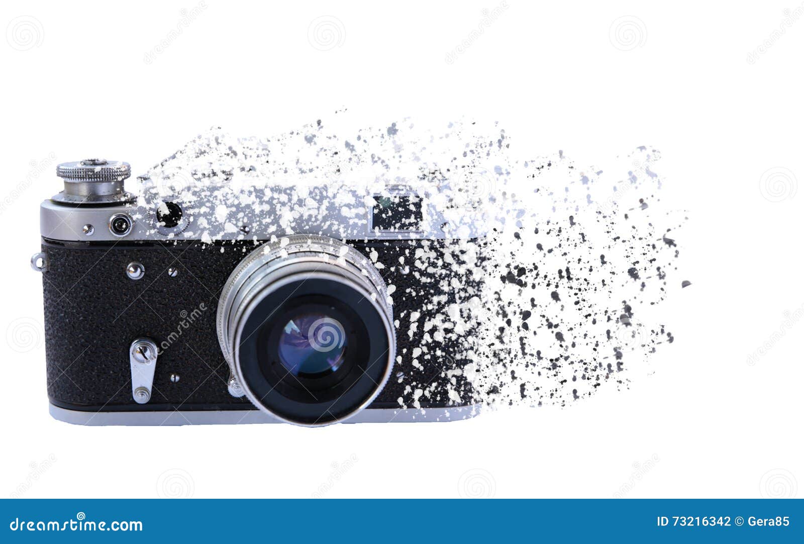 The Effect of Decay on Vintage Camera Stock Photo - Image of vintage ...