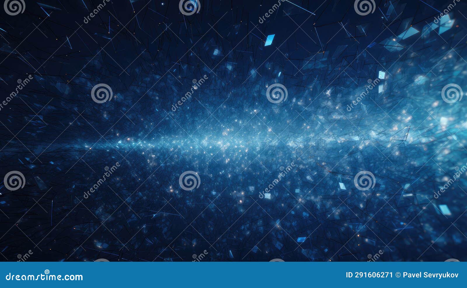 Effect dust blue particles stock illustration. Illustration of spark ...