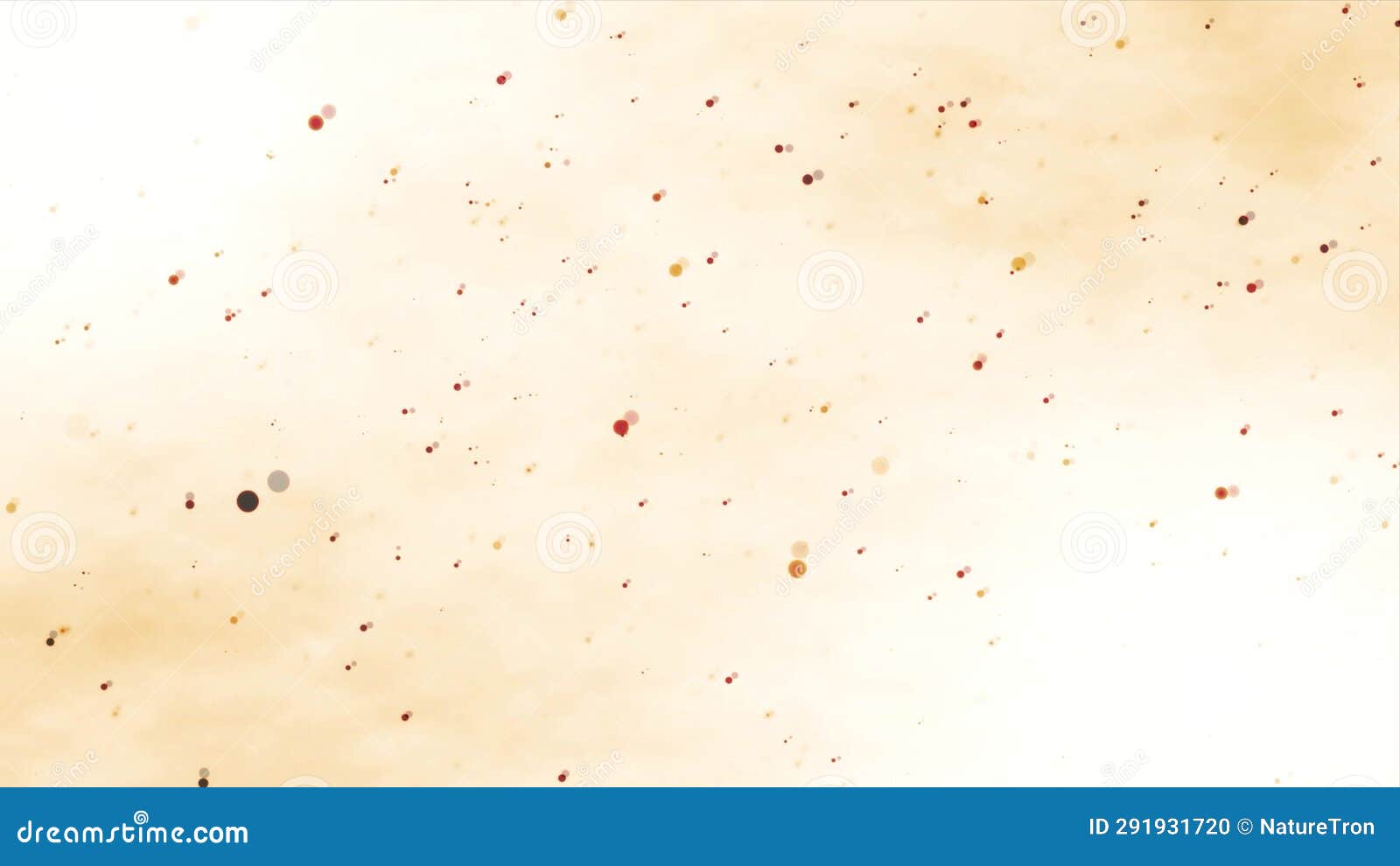 The Effect of the Falling in the Wind Particles, Dust, Powder, in the ...