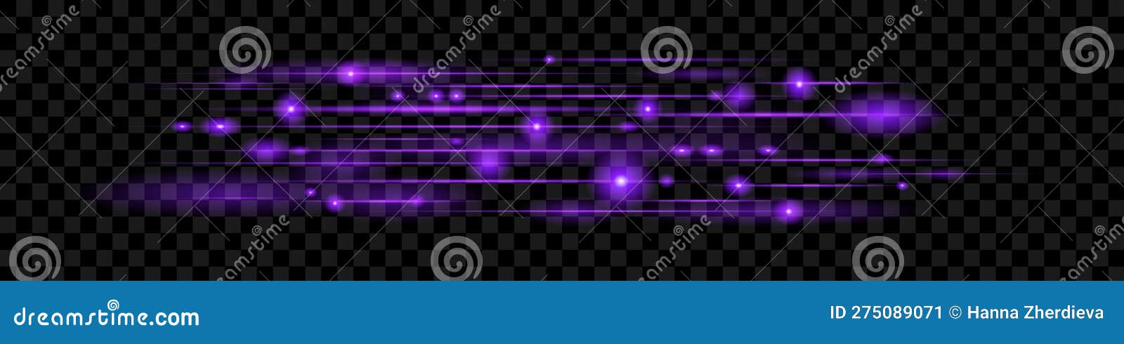 Neon Linear Cocktail Logo On Black Background. Blue And Purple Neon Bar ...