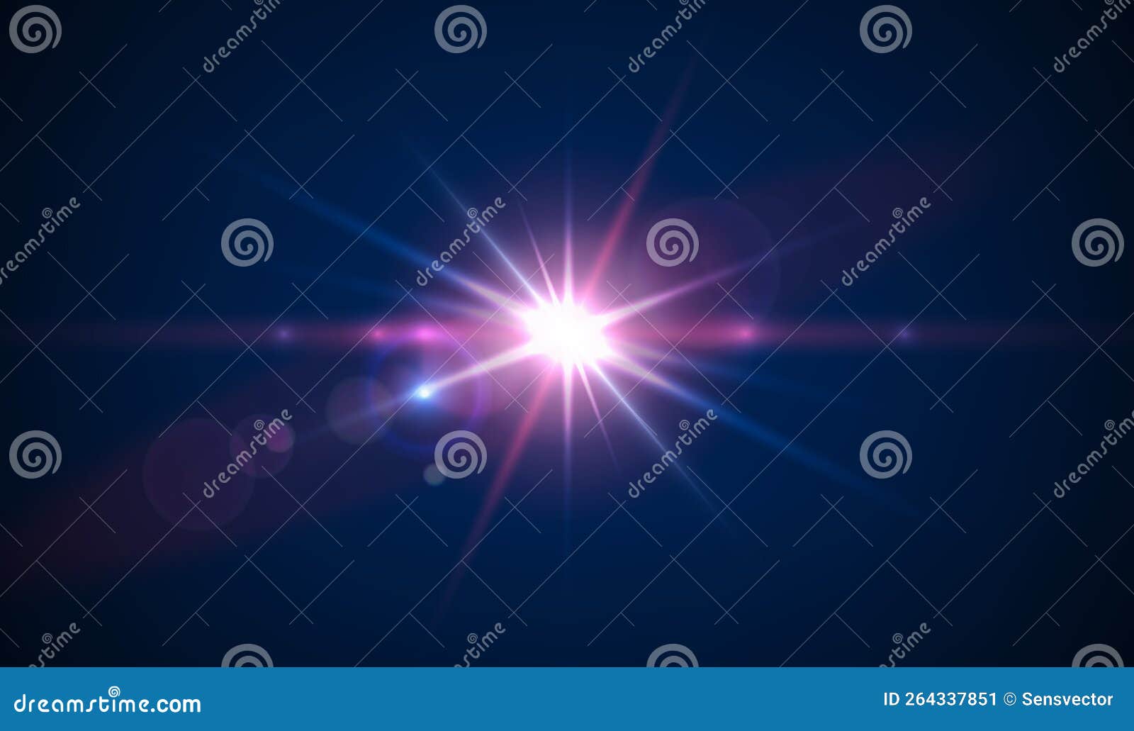 Effect Fire Blast, Abstract Prism Light Reflection Stock Vector ...
