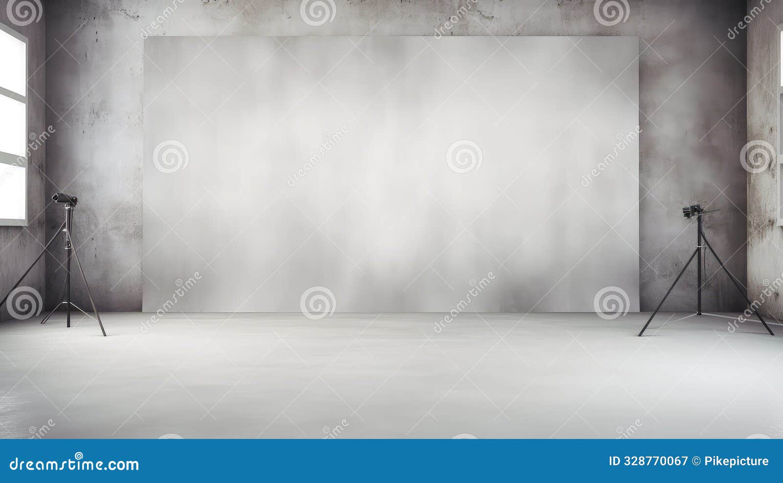 Effect Light Grey Studio Background Stock Illustration - Illustration ...