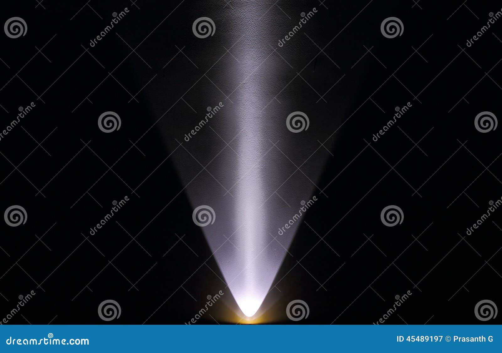 Effect - Light Pointed Against a Wall Stock Image - Image of night ...