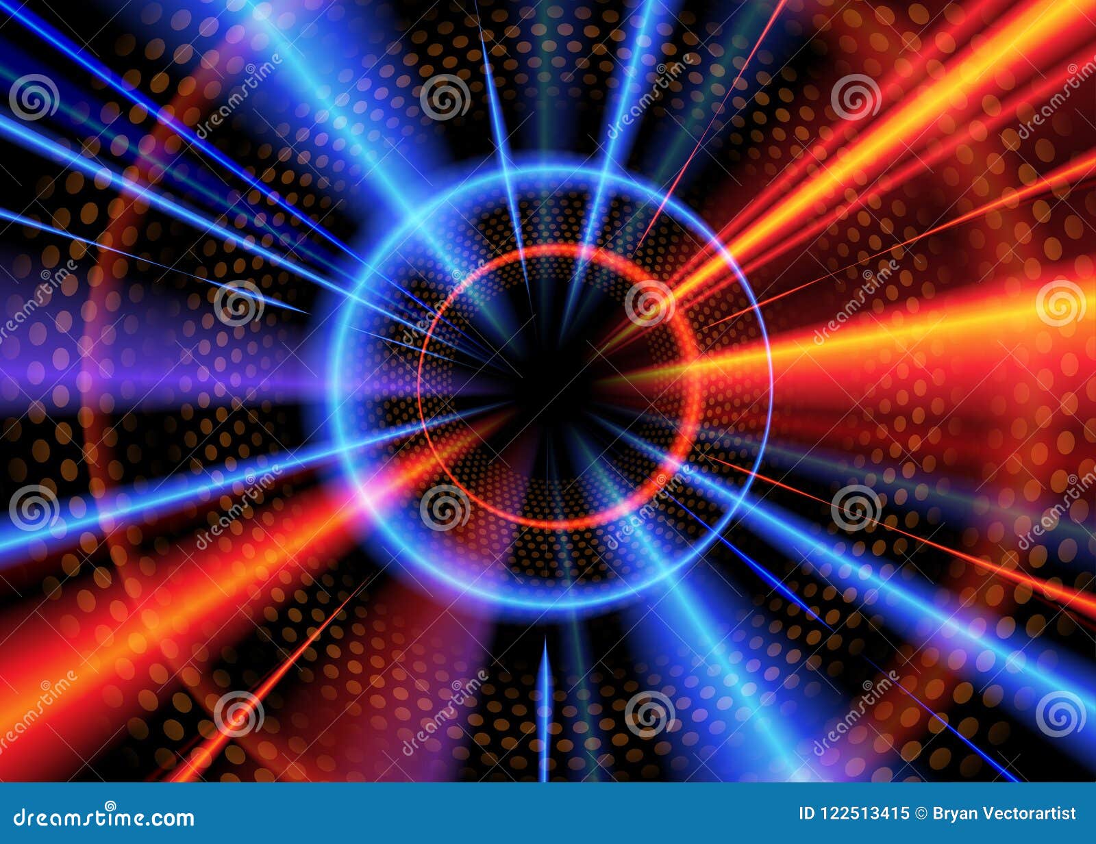 Radial Light Effect stock illustration. Illustration of radial - 122513415
