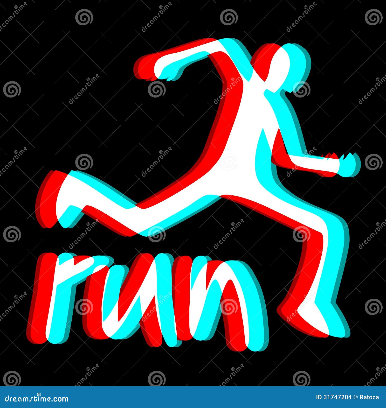 Effect run stock vector. Illustration of championship - 31747204