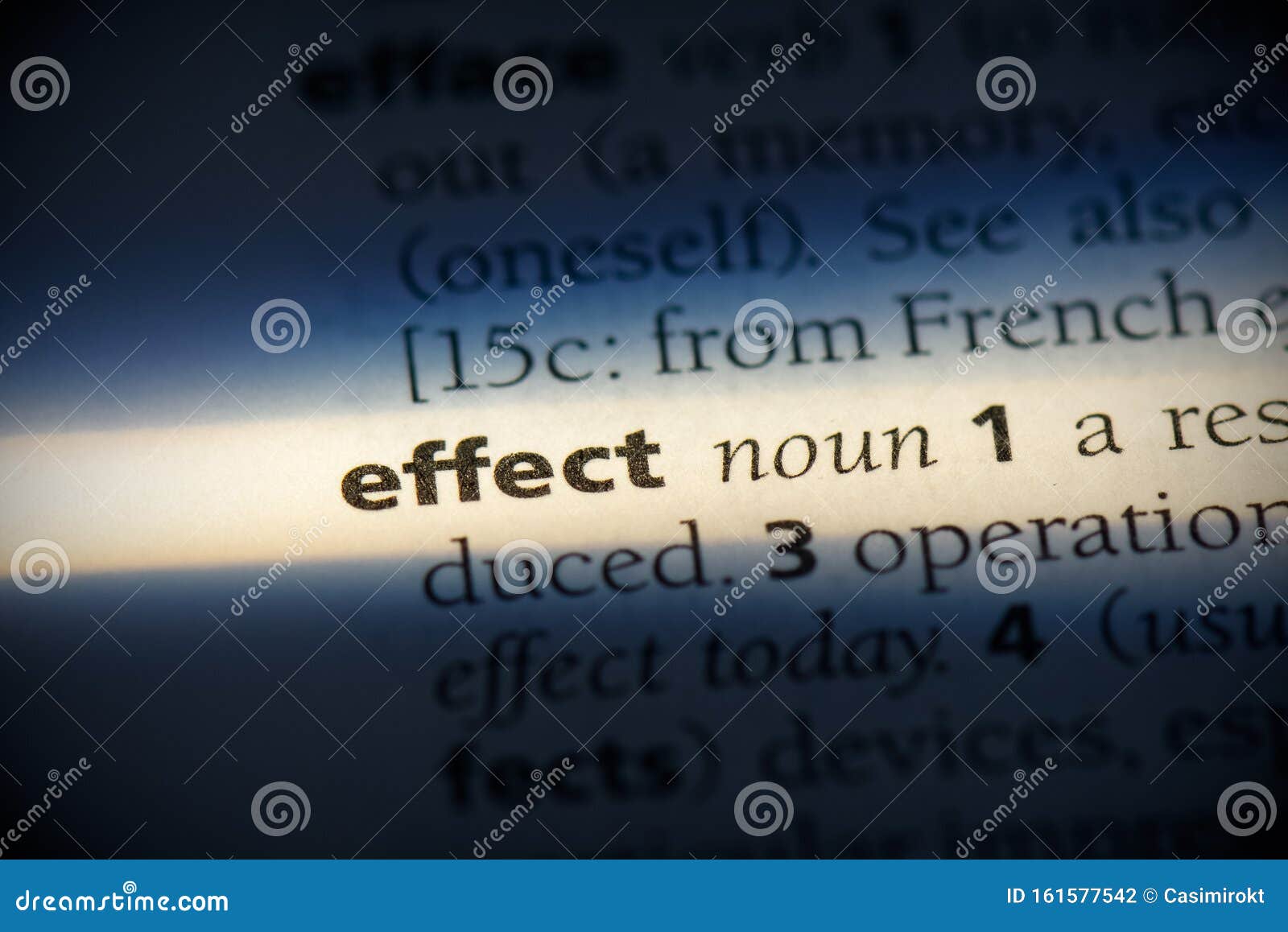 Effect stock photo. Image of isolated, printed, definition - 161577542
