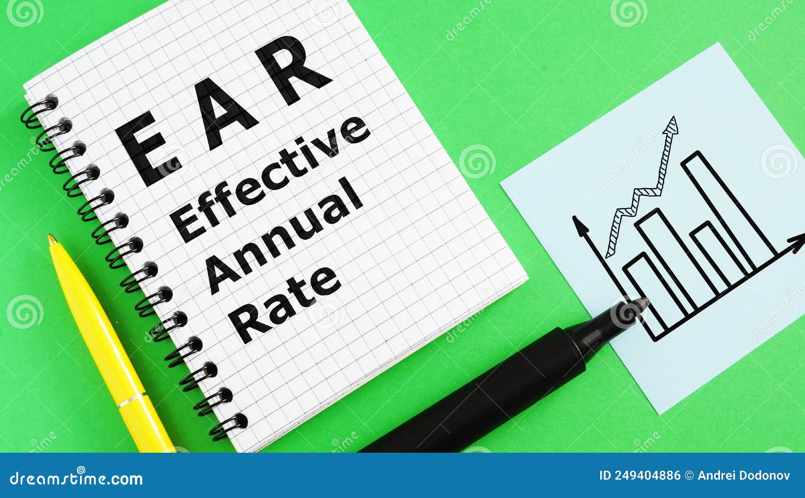 Effective Annual Rate EAR is Shown Using the Text Stock Photo - Image ... Effective Annual Rate EAR is Shown Using the Text Stock Photo - Image ...