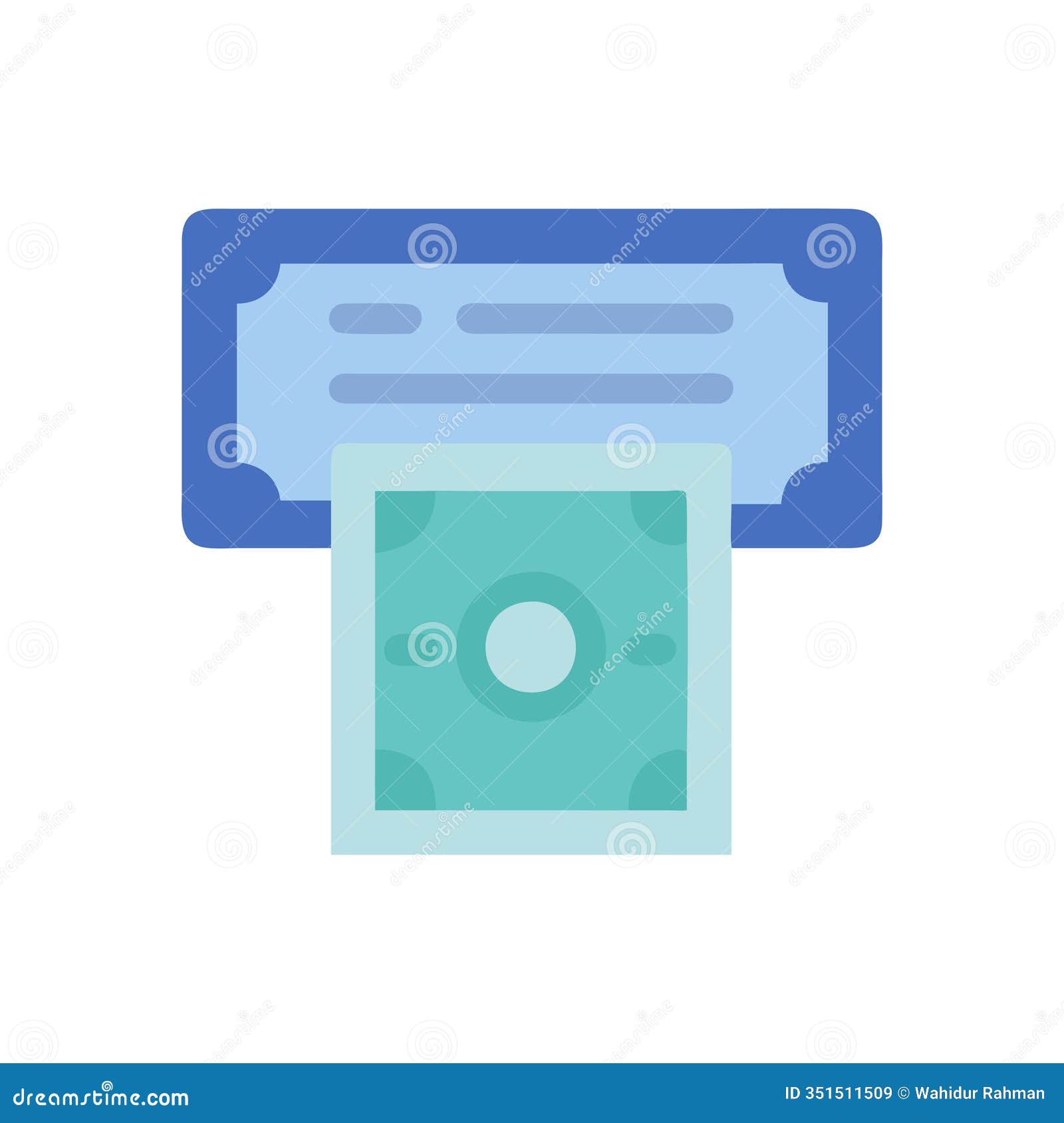 Effective Bill Separator Icon Stock Illustration - Illustration of ...