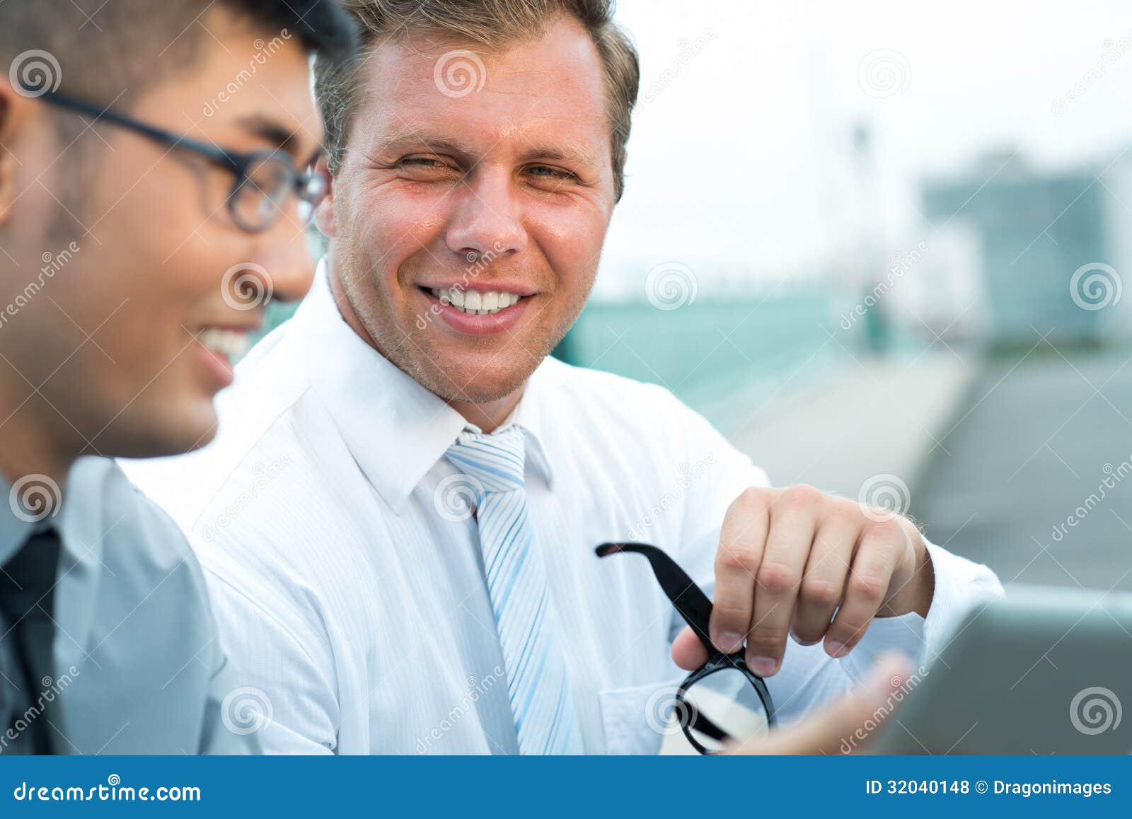Effective cooperation stock photo. Image of colleague - 32040148