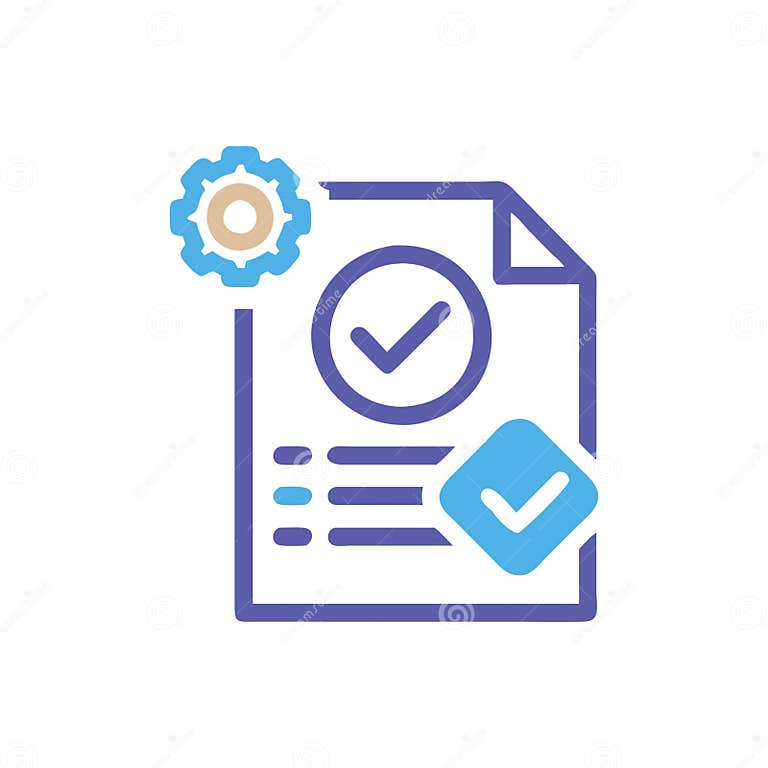 Effective Corporate Approval Graphic Stock Illustration - Illustration of representation ...