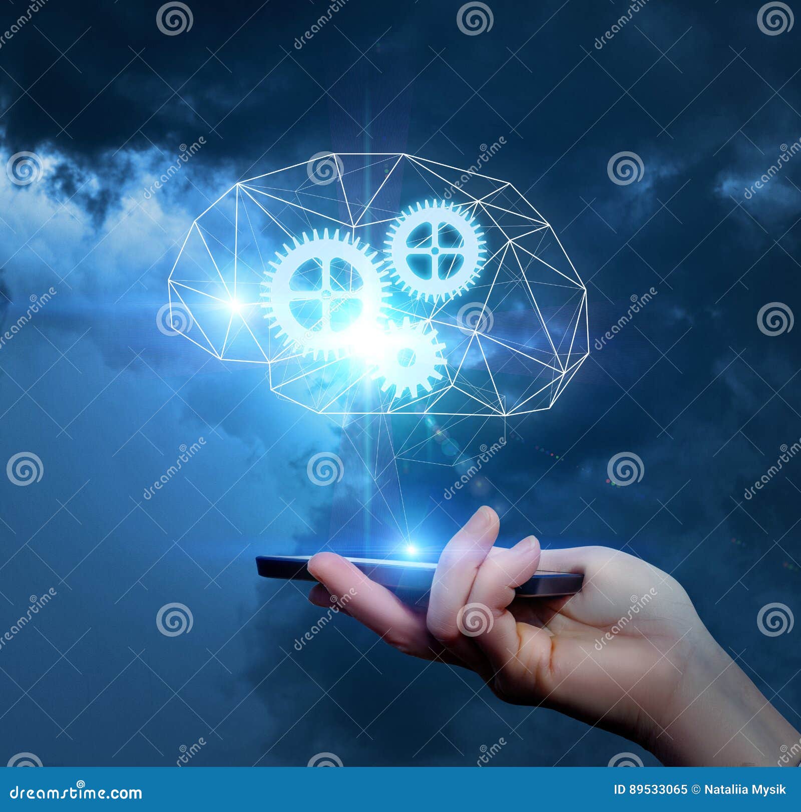 Electronic Brain Stock Photos - Download 3,289 Royalty Free Photos