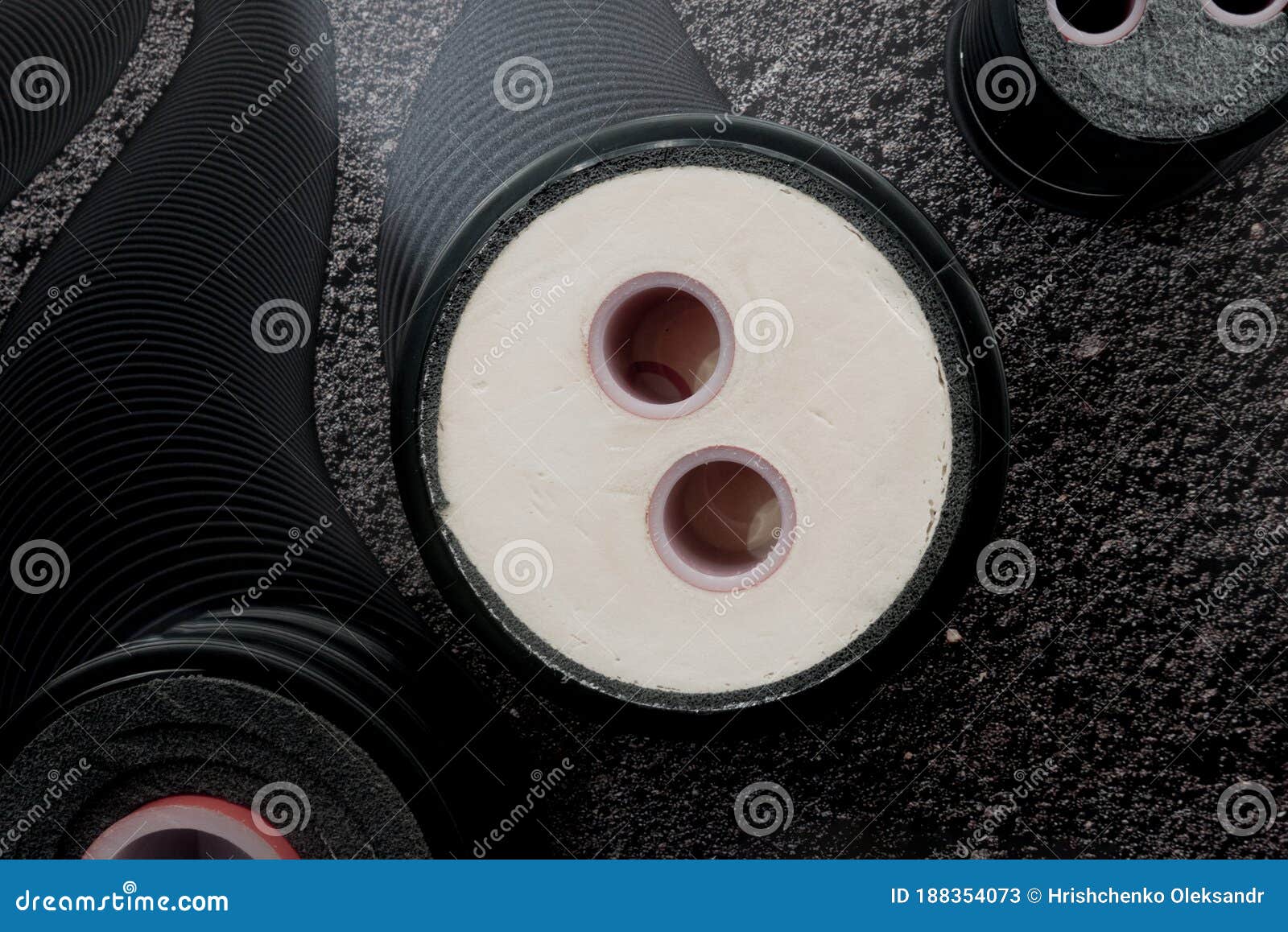 Effective Pipe Insulation. Long-term Thermal Insulation Sample Image ...