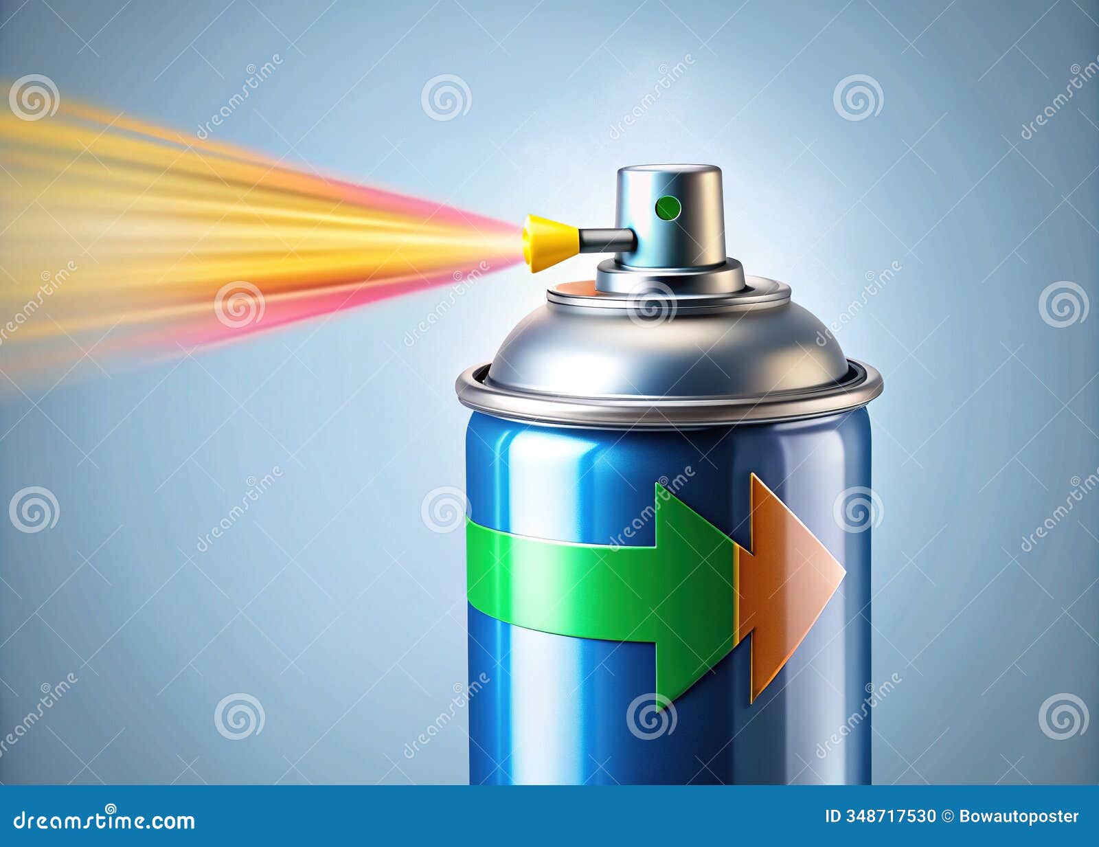 Effective Product Packaging Design Directional Arrow Spray Bottle with ...