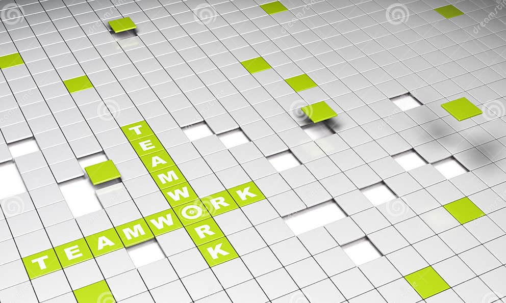 Effective Teamwork - Team Work Perform Stock Illustration ...