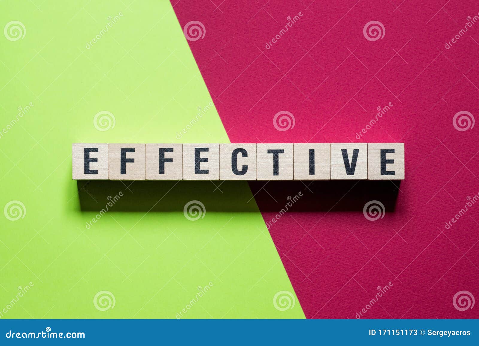 Effective Word Concept on Cubes Stock Image - Image of cloud, marketing ...