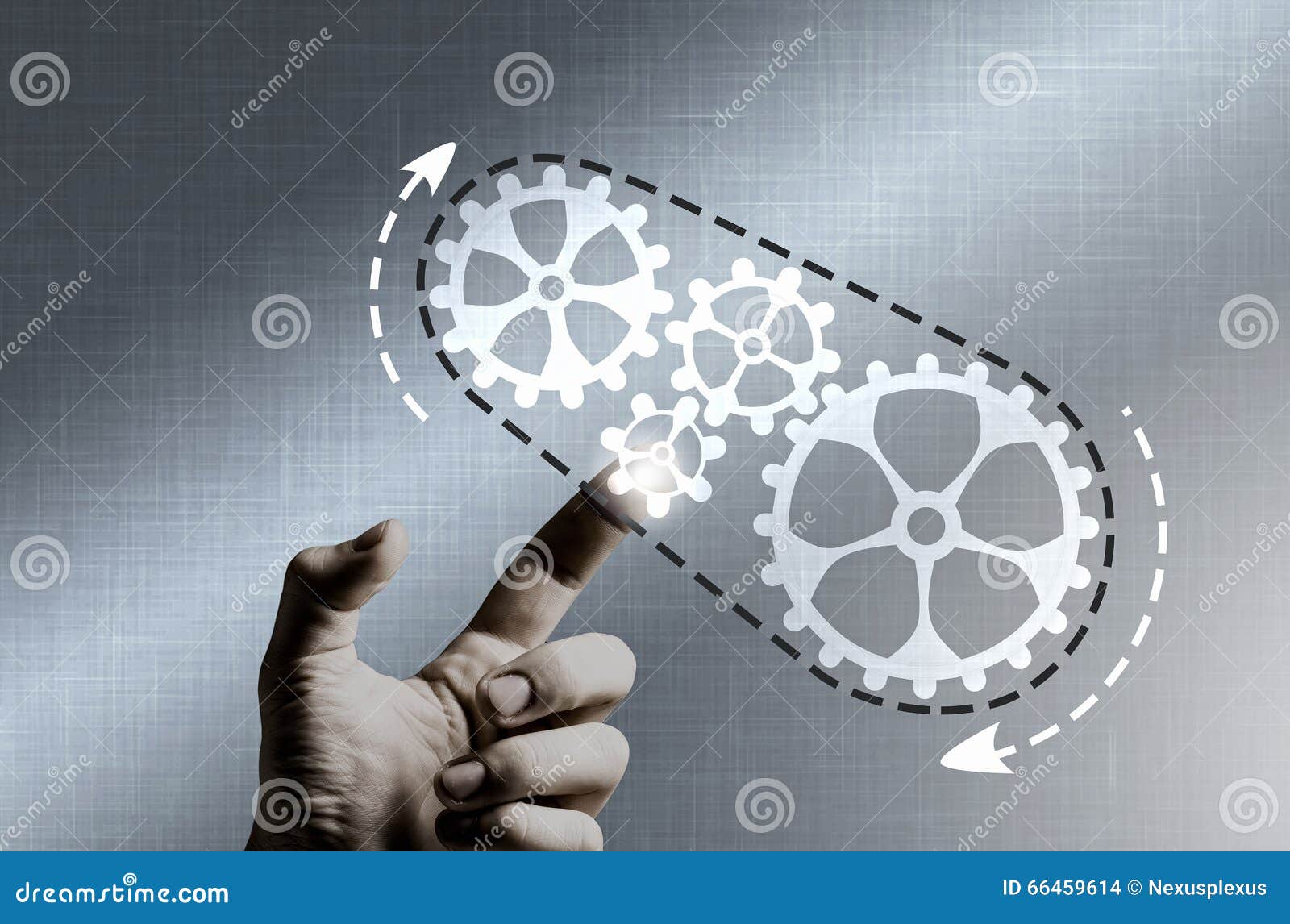 Effective Working Mechanism Stock Photo - Image of machinery, structure ...
