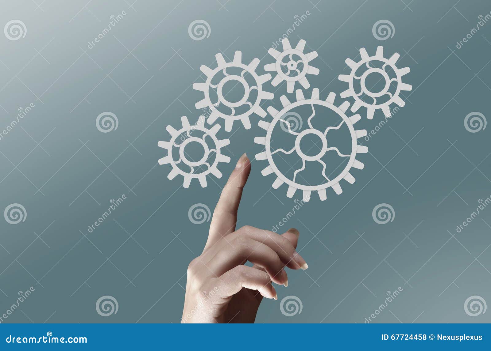 Effective Working Mechanism Stock Photo - Image of design, working ...