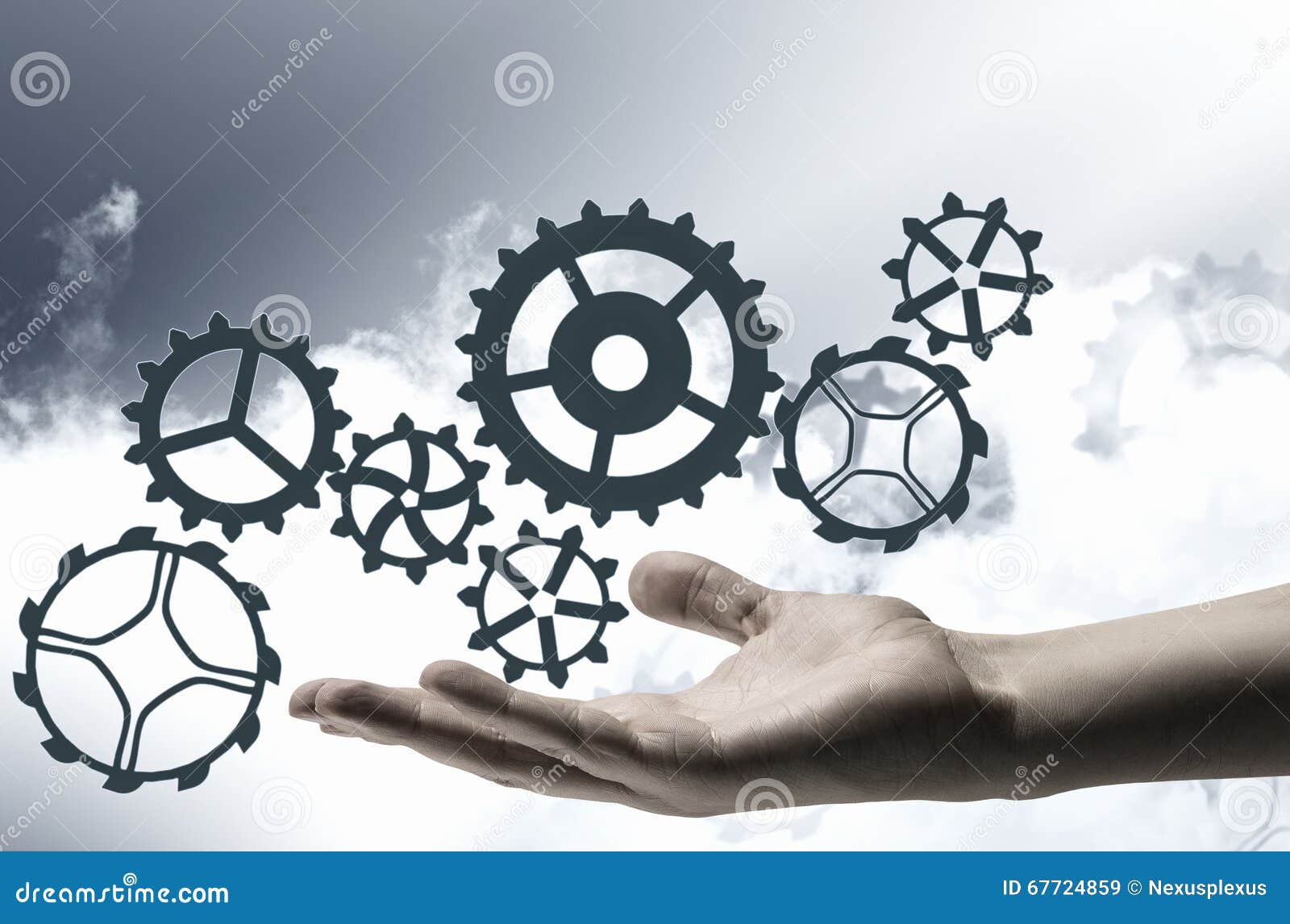 Effective Working Mechanism Stock Image - Image of element, mechanism ...