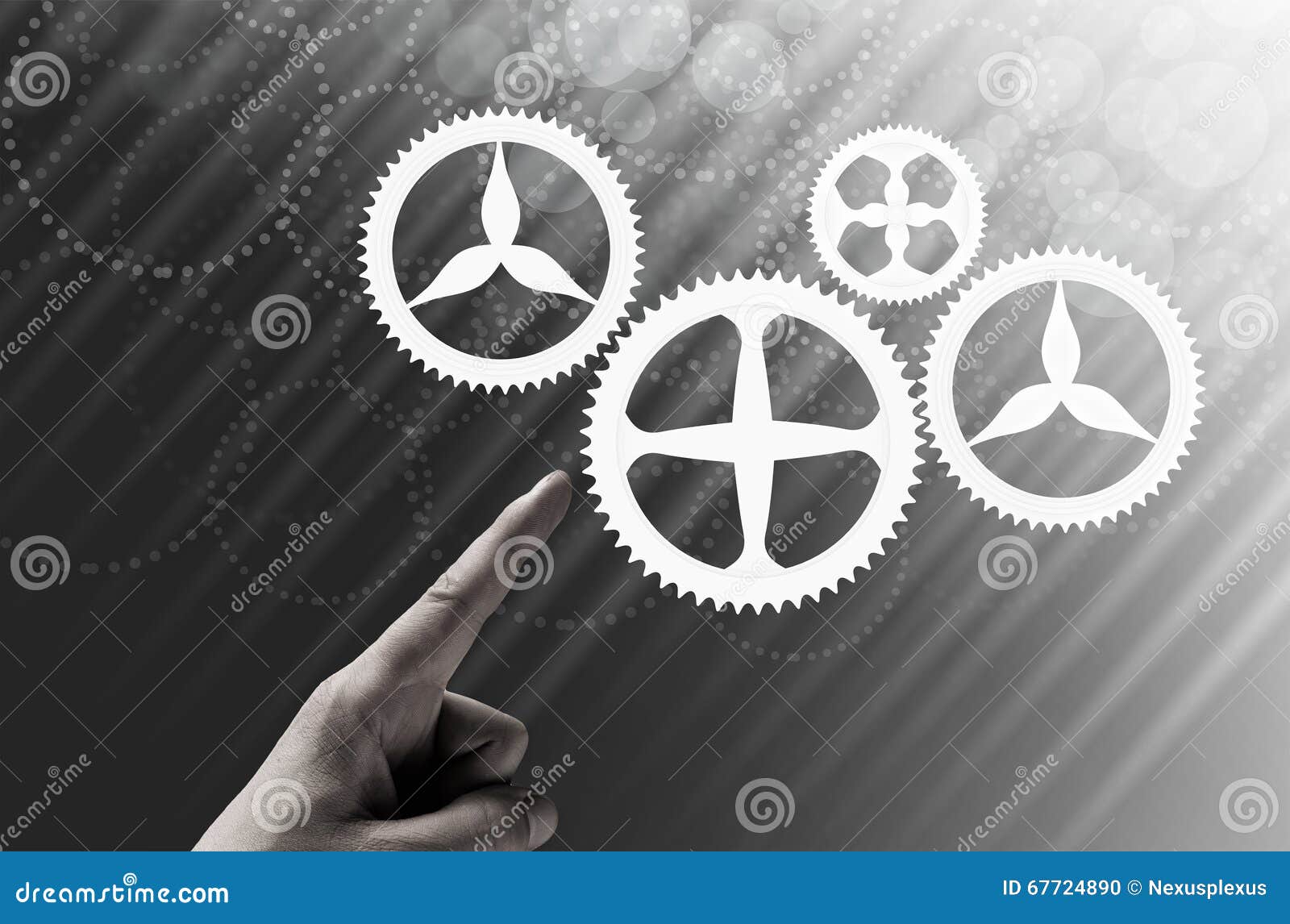 Working Mechanism Royalty-Free Stock Photography | CartoonDealer.com ...