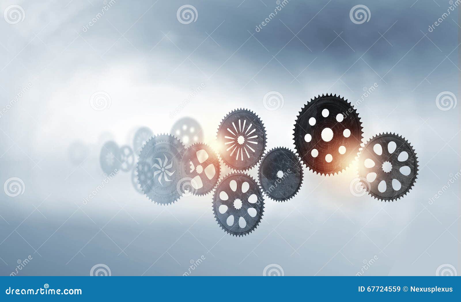Effective Working Mechanism Stock Image - Image of equipment, element ...