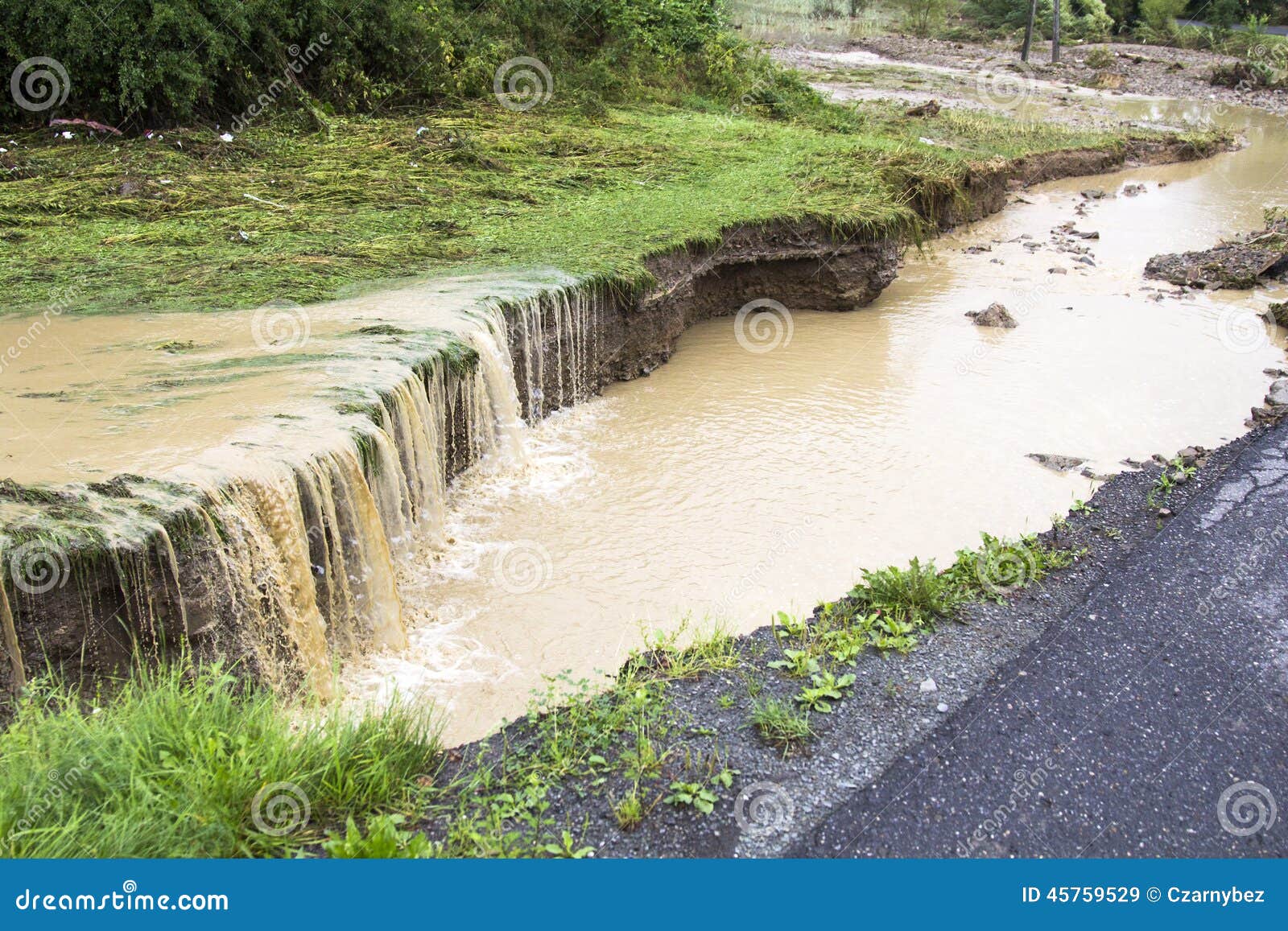 Effects of flooding stock image. Image of defect, disaster - 45759529