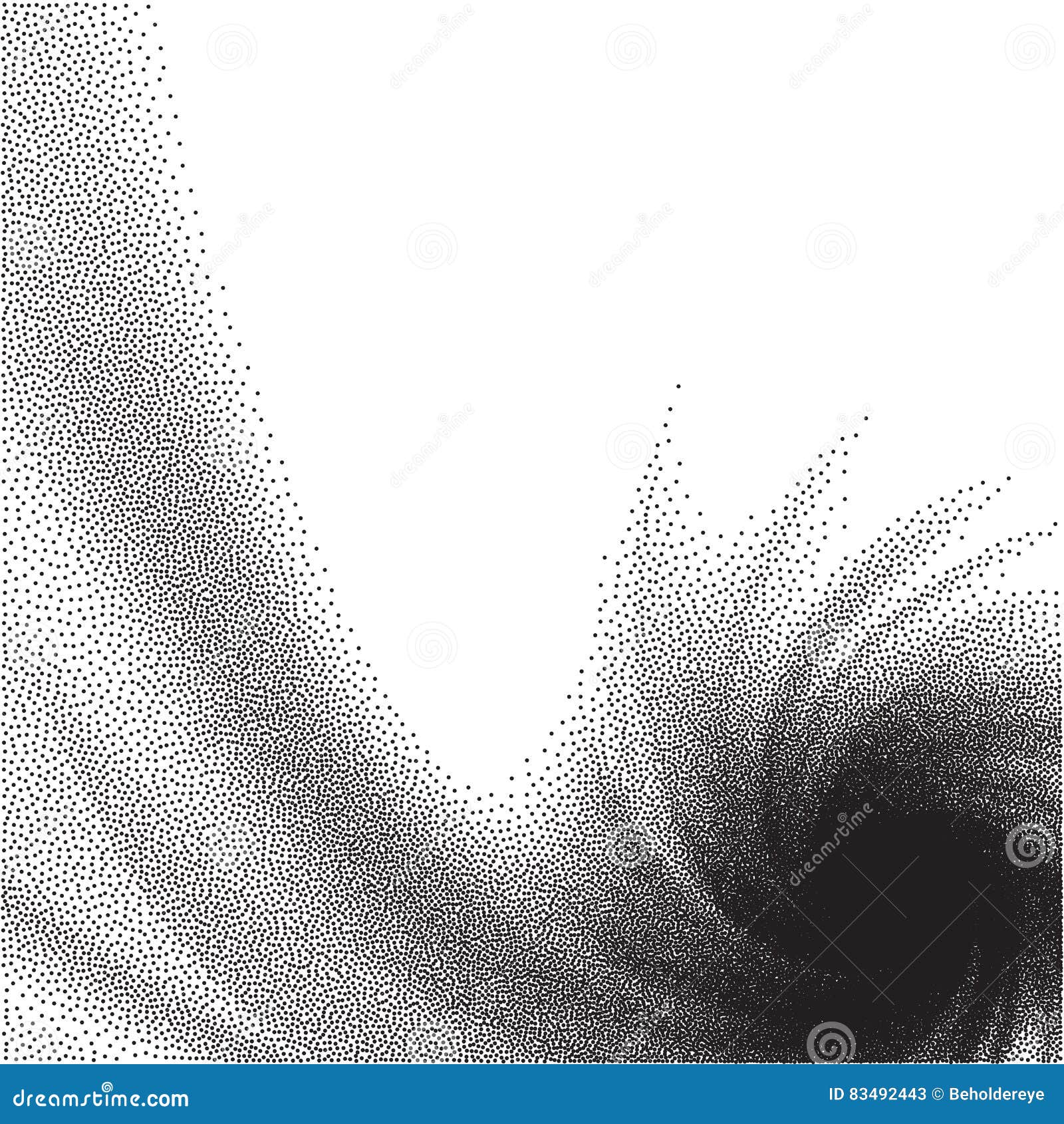 Effects Made from Little Dots. EPS 10 Stock Vector - Illustration of ...