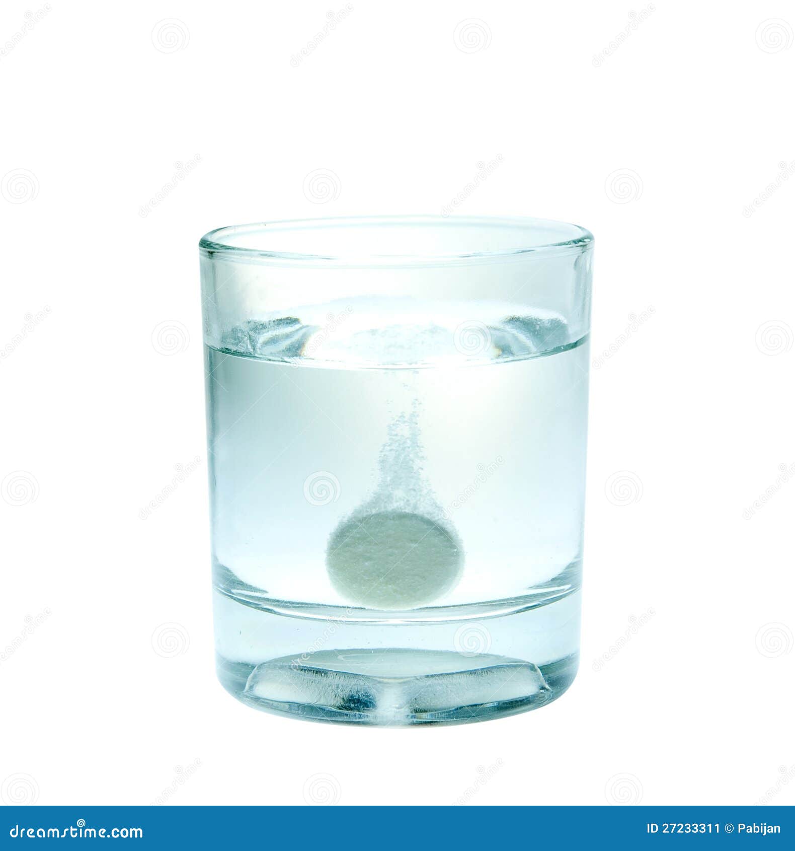 Effervescent tablet stock image. Image of examine, doctor - 27233311