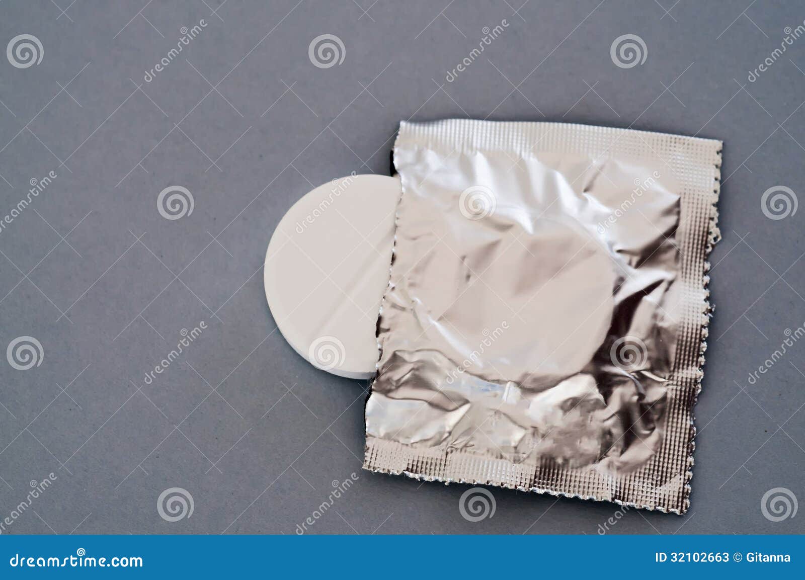 Effervescent tablet stock image. Image of pellets, healing - 32102663