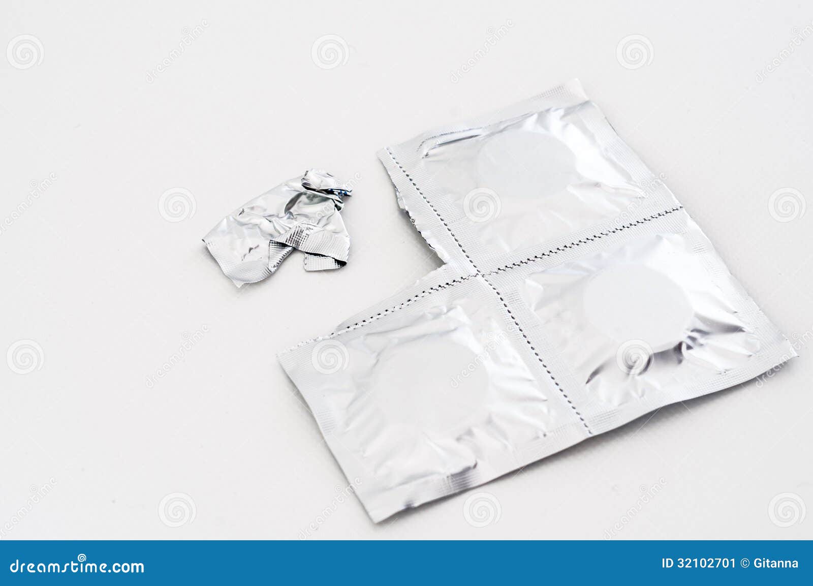 Effervescent Tablet in Its Original Bag Stock Image - Image of ...