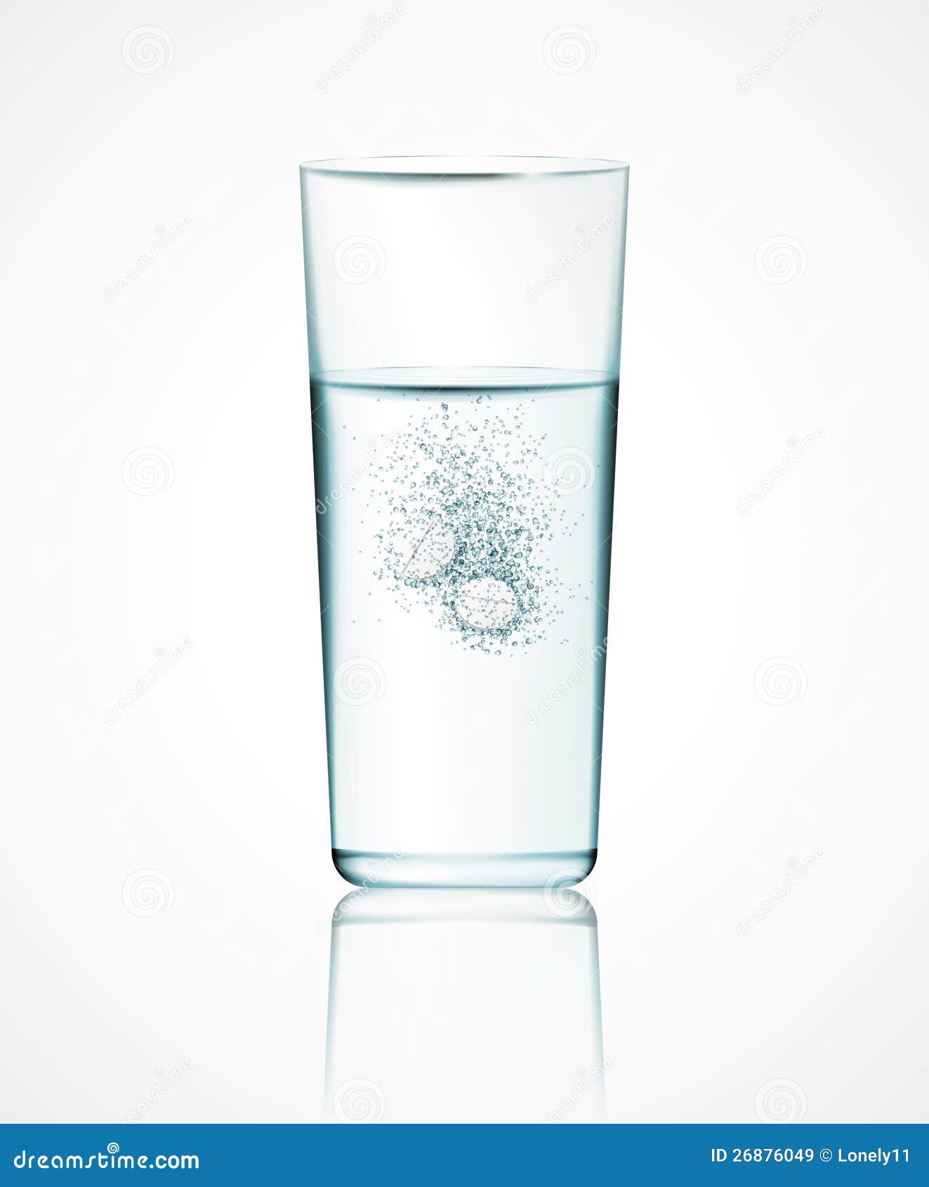 Effervescent tablets stock vector. Illustration of healthy - 26876049