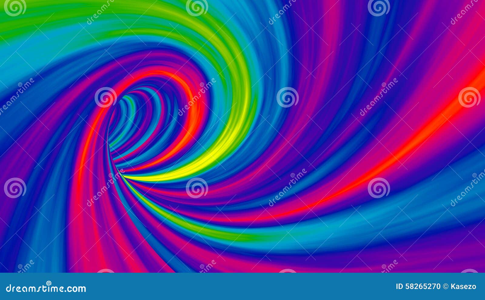 Effet de vortex de couleur illustration stock. Illustration du ...