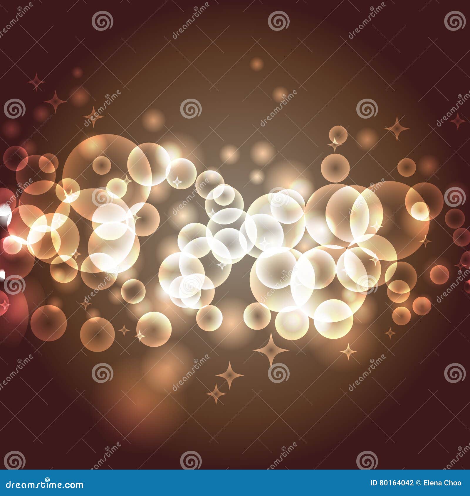 Effet Transparent De Bokeh De Vecteur Illustration Stock - Illustration ...