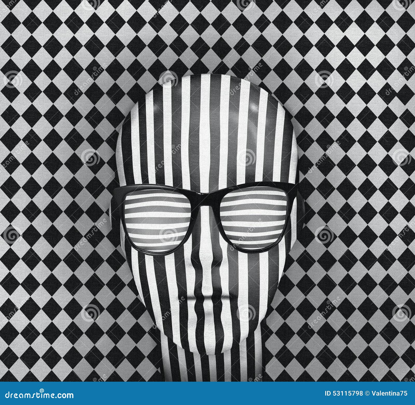 Effetto ottico illustrazione di stock. Illustrazione di orizzontale ...