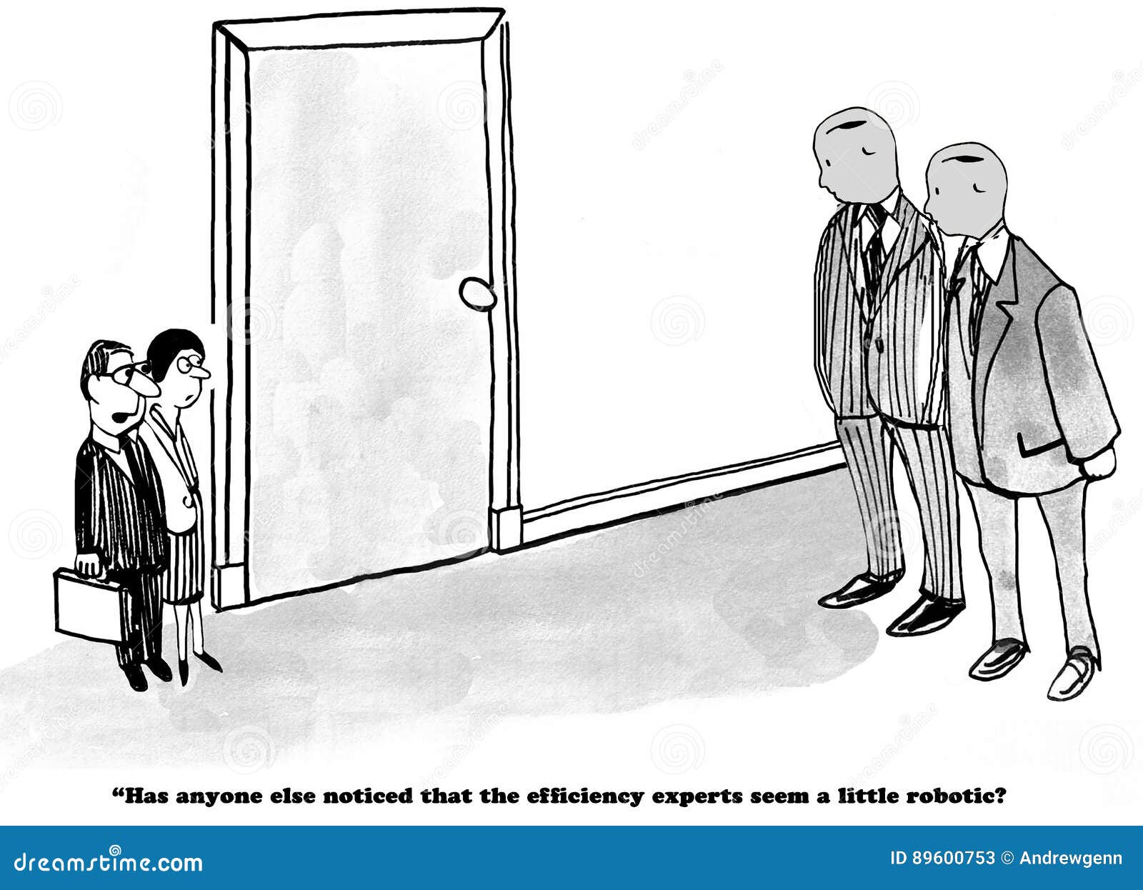 Efficiency Cartoon