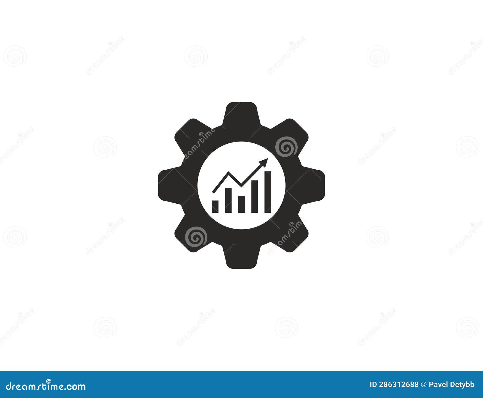 Efficiency, Business, Management Icon. Vector Illustration. Stock ...