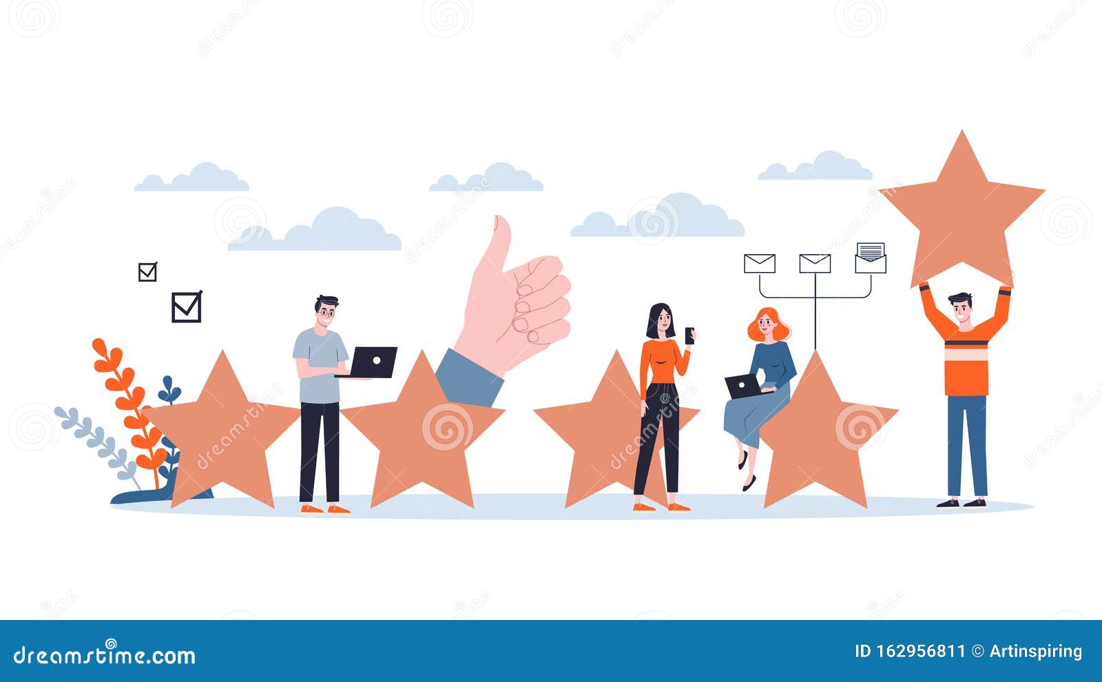 Efficiency Concept, Creative Business Process in Team. Development ...